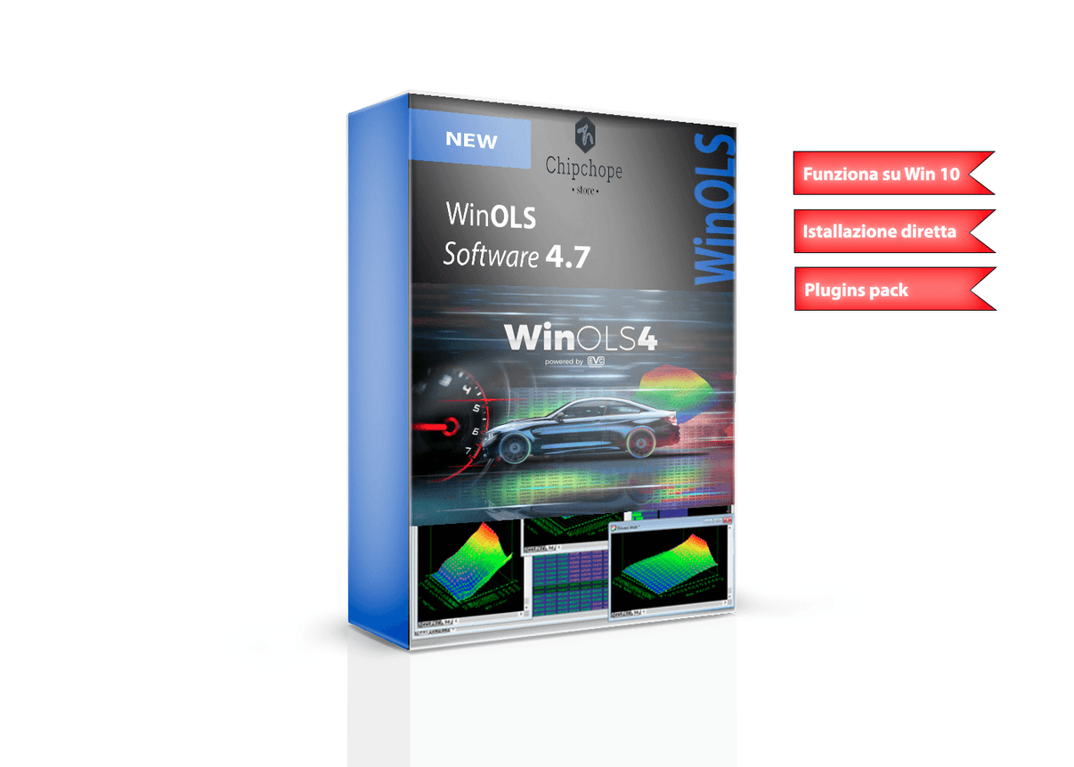 Winols 4.7 ultima versione 2022 no VM!! Istallazione diretta Win 10 – Chipchope